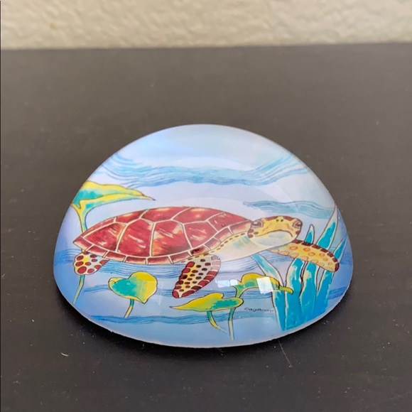 Accents | Nwt Sea Turtle Paperweight Souvenir | Poshmark